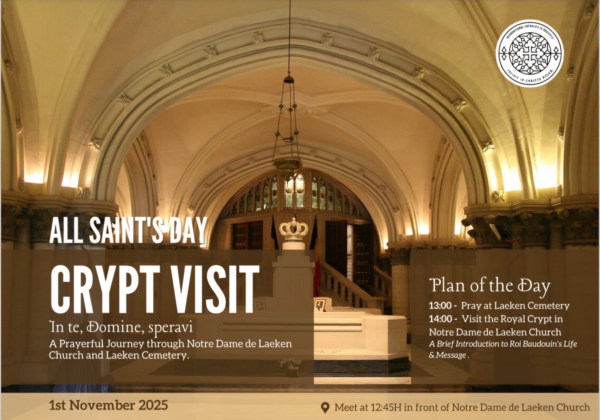 01 November | Royal Crypt Visit for All Saints’ Day